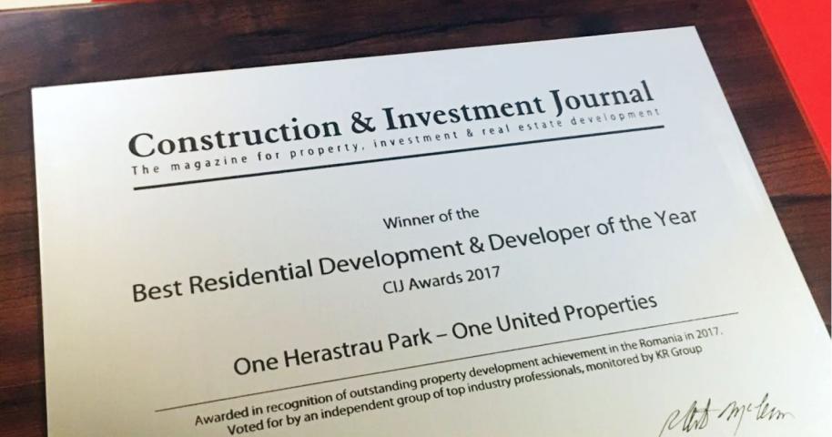 Best Residential Development & Developer of the Year Award