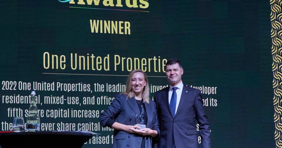 One United Properties, Public Listed Company of the Year at Business Review Awards Gala