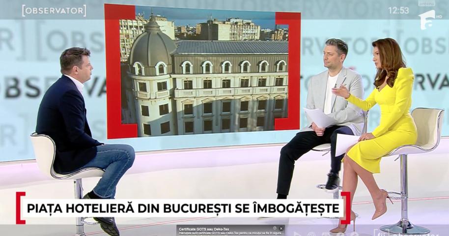 On Mondrian Bucharest, at Observator Antena 1