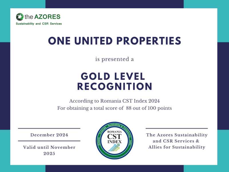 One United Properties - Investitor și dezvoltator imobiliar de proiecte ...